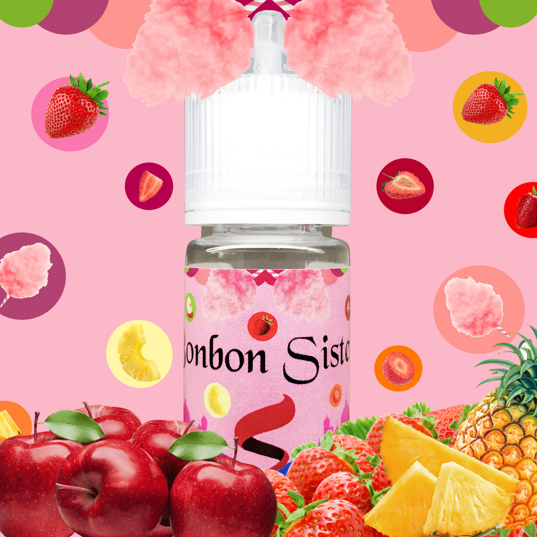 Bonbon Sisters E-Liquid - Sultan - 30ML-120ML-E-Zigaretten - E-Liquid ...