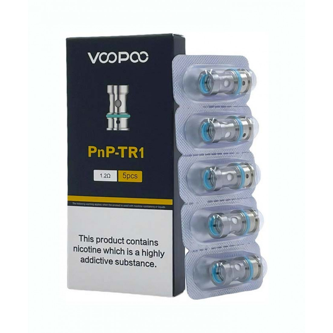 Voopoo PnP-TR1 Coil 1.2 Ohm - 5-Pack - Electronic Cigarette - E-Liquid ...